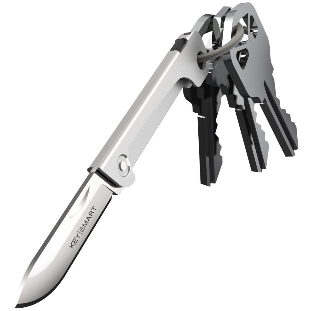 KeySmart Nano Knife | Compact Knife, Stainless Steel | PocketDump.com