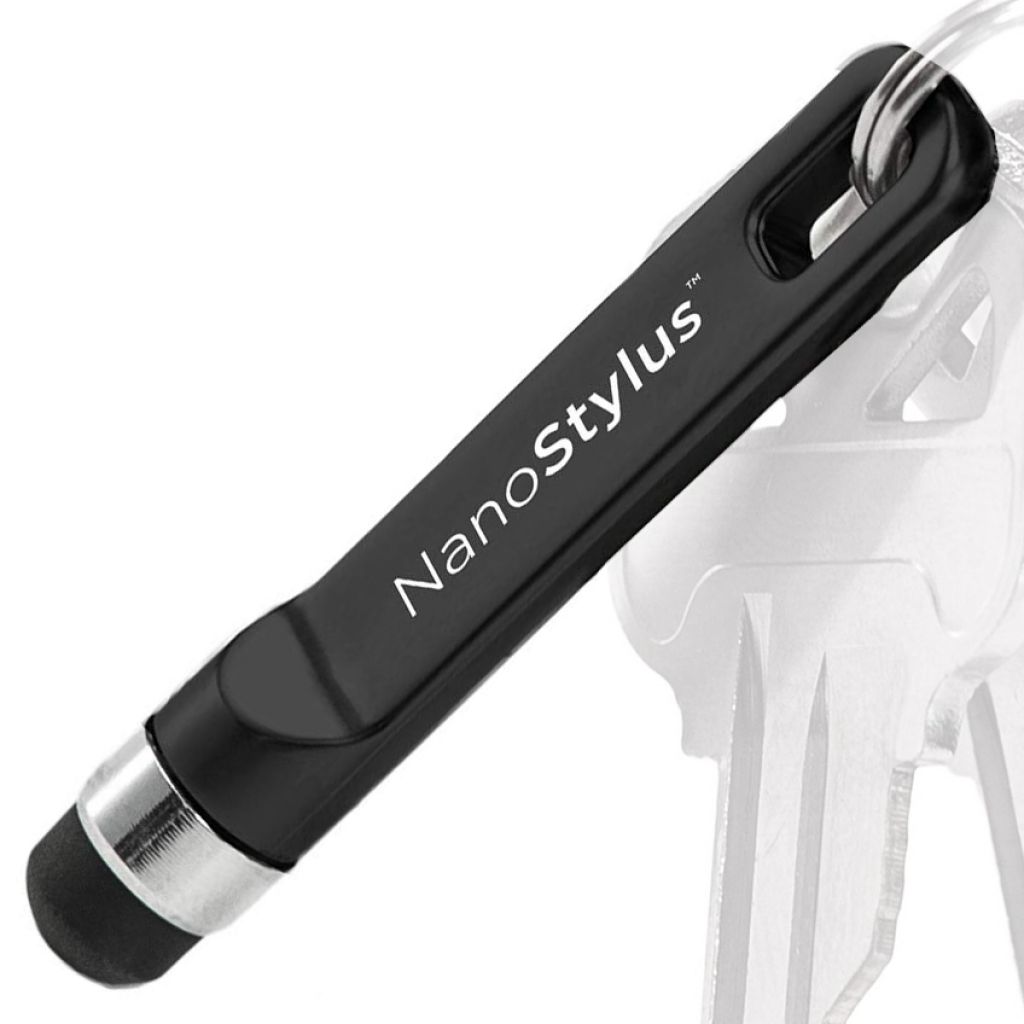 KeySmart Nano Stylus | Compact Phone Stylus, Black | PocketDump.com
