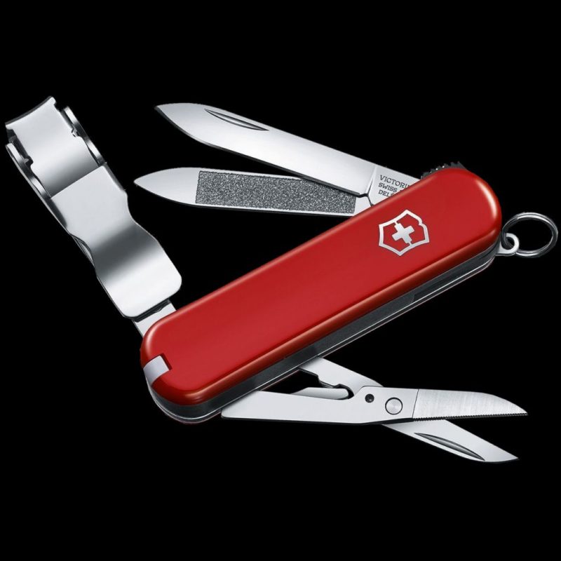 Victorinox Nail Clip 580 Red | PocketDump.com