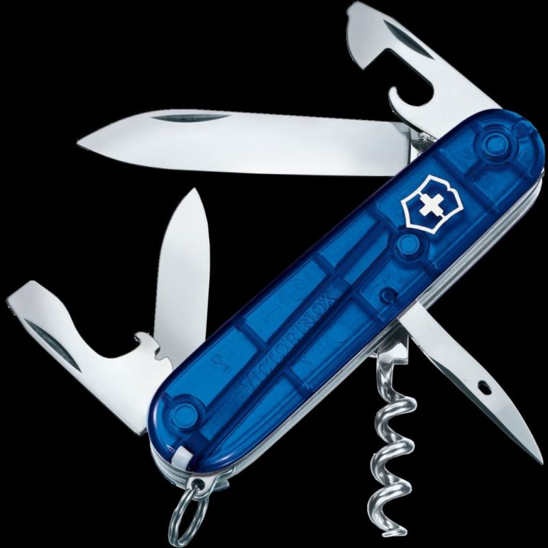 Victorinox Spartan Blue Transparent | PocketDump.com