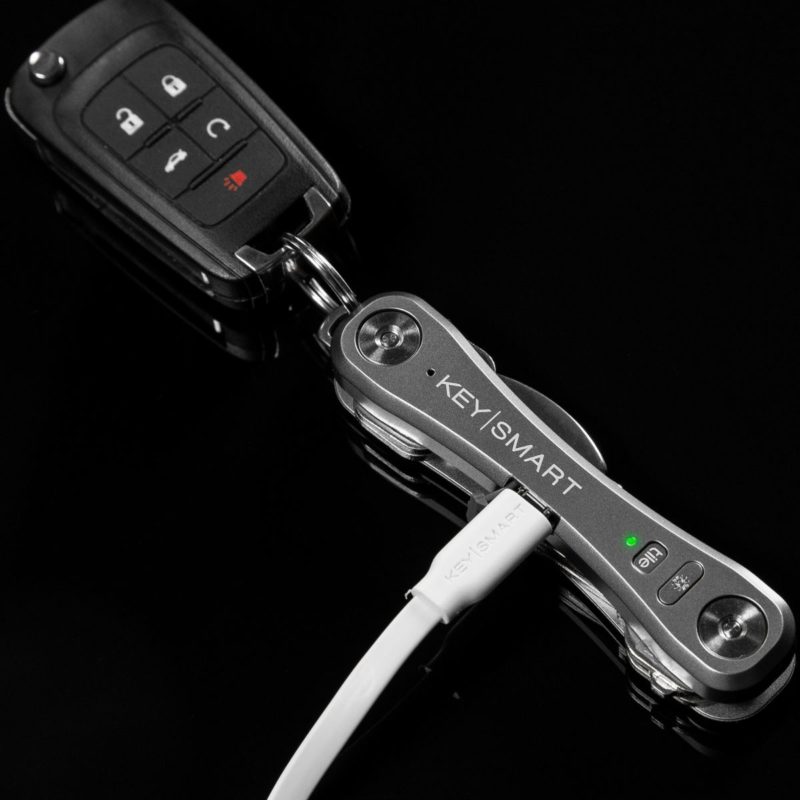 KeySmart Pro | Compact Key Holder with Tile Smart Location | PocketDump.com