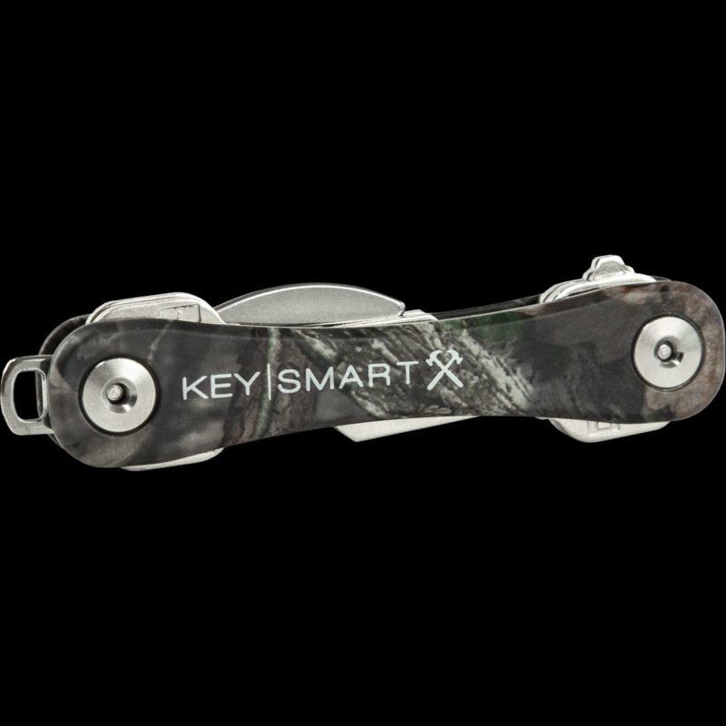 KeySmart Rugged Aluminum Compact Key Organiser, Mossy Oak | PocketDump.com