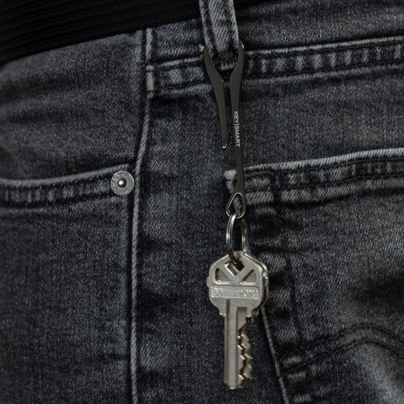 KeySmart Key Dangler XL | Belt Loop Clip, Midnight Diamond | PocketDump.com