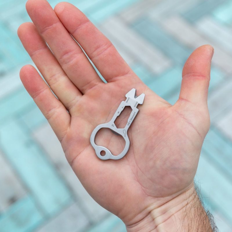 KeySmart Alltul Multitool Animal Series | Stainless Steel | Owl | PocketDump.com