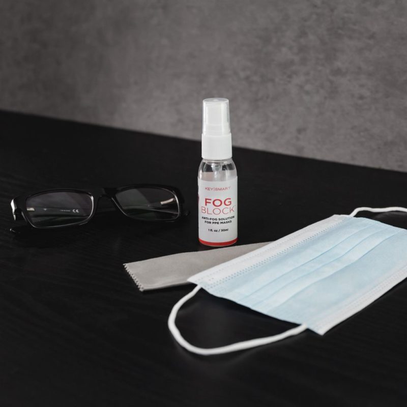 KeySmart FogBlock | Anti-Fog Solution for PPE Masks | PocketDump.com