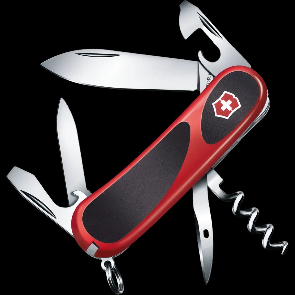 Victorinox Evolution 10 Red & Black | PocketDump.com