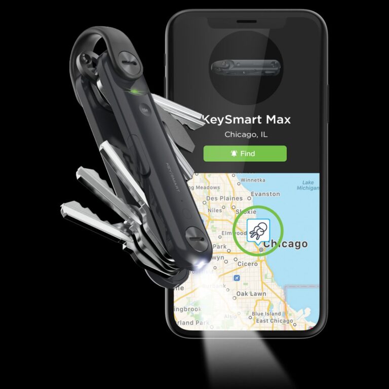 KeySmart Max with Tile Smart Location | PocketDump.com