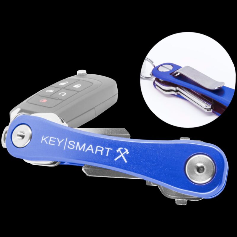 KeySmart Rugged Aluminum Compact Key Organiser | PocketDump.com